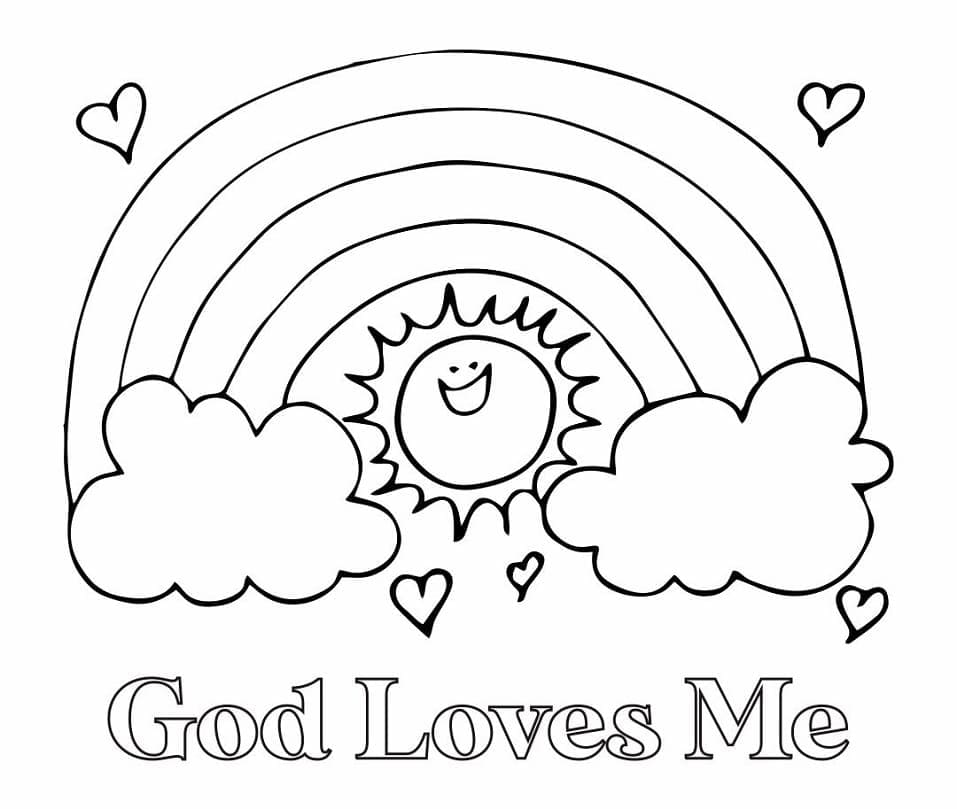 Gott Liebt Mich Ausmalbilder Malvorlagen Gott Liebt Mich Zum Ausdrucken